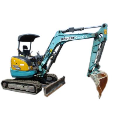 China Used Kubota 3Ton Mini Excavator with 5599 Hours Hydraulic Valve for sale