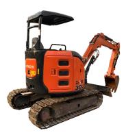 China Original Hydraulic Cylinder 3Ton Used Mini Excavator 0.1m³ Bucket for sale