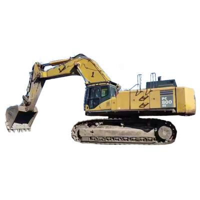 China Second Hand Komatsu PC800 Excavator 80 Ton Crawler Digger with Buckets for sale