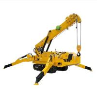 China Mini Spider Lifting Crawler Crane KB8.0 Hydraulic Crane for Max. Lifting Height 15.7m for sale