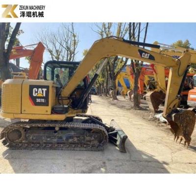 China Second Hand Diggers CAT 307E2 Used Excavator Machine 41.5KW Power for sale