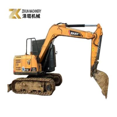 China 7.5ton SANY 75C Excavator Used With Other Hydraulic Cylinder And In 2015 for sale