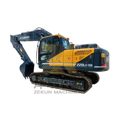 China 2019 Hyundai R220LC-9S Crawler Excavator 22 Ton Capacity In Shanghai for sale