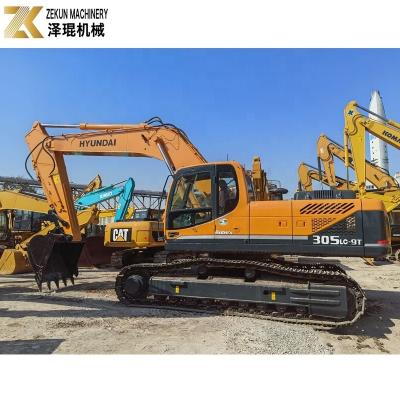 China Used Hyundai 305 Excavator 30Ton with Original Pumps in Good Condition for sale