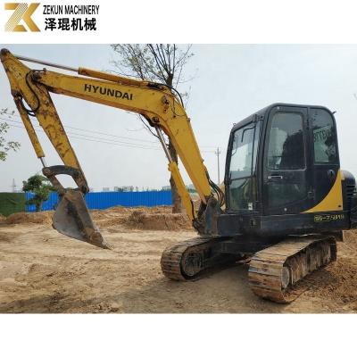 China 5.5Ton Hyundai Robex 55-7 Excavator with Hydraulic Valve 0.18m³ Bucket for sale
