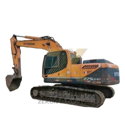 China Used Hyundai R225-9 Crawler Excavator 1.05m³ Bucket Cummins Engine for sale
