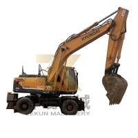 China Used Hyundai R210W-9 Wheel Excavator with Original Engine for sale