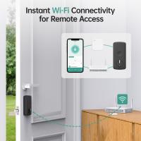 China Aluminum Door Smart Lock with WiFi and Tuya Keyless Entry Keypad Control for sale
