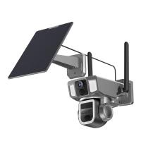 China Solar Camera 4MP Wireless Outdoor Security Camera with Night Vision and NIVIEW App Control for sale