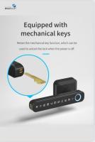 China WiFi Connected Bluetooth Entry Lock Handle for Modern Simplicity Style Door Lock for sale