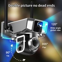 China 4MP Wireless Solar Wifi Security Camera with Waterproof Design and H.265 Video Encoding for sale