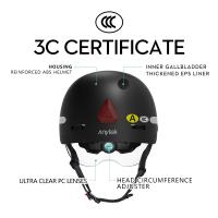 China Smart Cycling Helmet with 8-Hour Recording Camera Good and ABS Shell EPS Inner Liner for sale