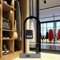 China Fingerprint Smart U Lock for Bicycle Bike Motorcycle Glass Door Heavy Duty Zinc Alloy for sale