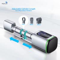 China Keyless Biometric Fingerprint Tuya Digital Cylinder Lock for Home Hotel Apartment for sale