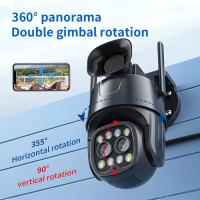 China 1080P Dual Lens Network Camera with 8X Optical Zoom and 360° All-Round Protection for sale