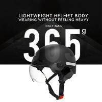 China Bicycles and Motorcycles 365g Lightweight Smart Cycling Helmet with 1080P HD Camera for sale