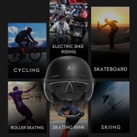China Bicycles and Motorcycles 365g Lightweight Smart Cycling Helmet with 1080P HD Camera for sale