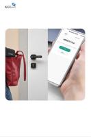China Type-C Power Supply WiFi Bluetooth Smart Home Lock with Fingerprint Keyless Security for sale