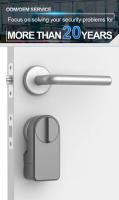 China Room Door Digital Keypad Ttlock Smart Home Handle Door Lock Long-Lasting Battery Life for sale