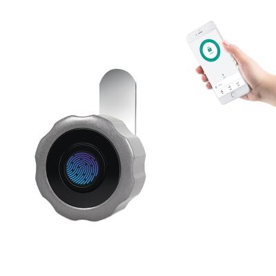 China Easy Installation Easy Management Smart Mini Cabinet Door Lock with Fingerprint APP Unlock for sale