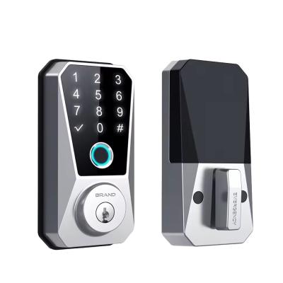 China North America Wood Door Smart Locks with Automatic Fingerprint and WiFi Connectivity for sale