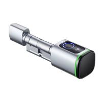 China Upgrade Your Steel Door Security with the Popular Smart Life Smart Cylinder Lock for sale