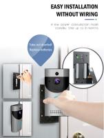 China Infrared Night Vision 1080p Waterproof Security Video Doorbell Camera for Wood Glass Door for sale
