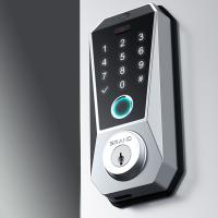China Tuya WIFI Digital Smart Door Lock with Memory Card Data Storage and Fingerprint Access for sale