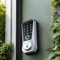 China Tuya WIFI Digital Smart Door Lock with Memory Card Data Storage and Fingerprint Access for sale