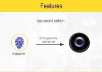 China Smart Lock Keyless Box Furniture Drawer Desk Electronic Fingerprint Unlock for Office for sale