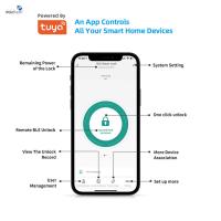 China Type-C Power Supply Smart Home Digital Lock for Easy DIY Installation on Wood Doors for sale