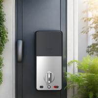 China Steel Door Waterproof Wifi Digital Front Keyless Smart Deadbolt Lock with Tuya App for sale