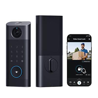 China Keyless Selling Fire Rated Glass Door Lock with Wifi Recognition and Fingerprint Unlock for sale