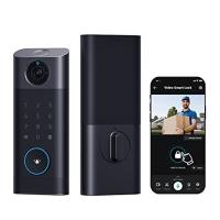 China Smart Door Lock with Modern Minimalist Style and Memory Card Data Storage Option for sale