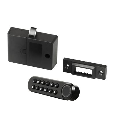 China Direct Blue Tooth Network Electronic Fingerprint Password Cabinet Lock for Glass Door for sale
