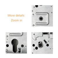 China European Standard Smart Door Lock Mortise Metal Mortise Electric Lock Body for sale