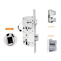 China European Standard Smart Door Lock Mortise Metal Mortise Electric Lock Body for sale