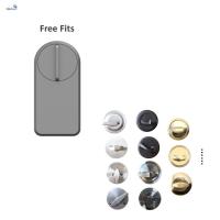 China 95% Doors Compatible GIMDOW Tuya Smart Knob Lock Ready Stock for Intelligent Locking for sale