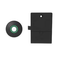 China Smart Fingerprint Furniture Cabinet Lock for Wood Doors High Safety and Modern Style for sale