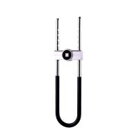 China Smart Glass Door Fingerprint Door Lock with Micro USB Recharge and Zinc Alloy Material for sale