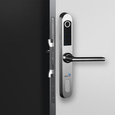 China Home Security Waterproof Stainless Steel Fingerprint Smart Electronic Door Lock for sale