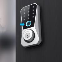 China Easy Installation Micro-USB Battery Fingerprint Door Lock for Customized Security for sale