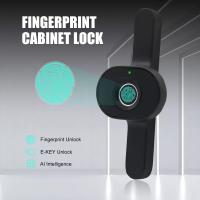 China OEM/ODM Keyless Wood Cabinet Lock with Finger Print Door Opening Speed Less Than 0.5s for sale