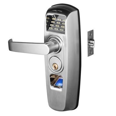 China POLYMATH Easy Install Digital Finger Print Door Lock For Home Door Network ZWave for sale