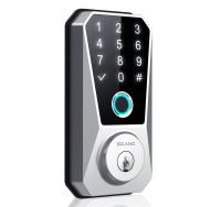 China Unlock Method Card Code Key Fingerprint Hottest WiFi-Connected Door Lock for Apartments for sale