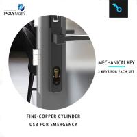 China Blue Tooth Network Aluminum Door Tuya Waterproof Fingerprint Lock BLE WIFI Smart Door Lock for sale