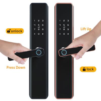 China The Seven Ways Smart Fingerprint Electronic Lock for Convenient and Safe Door Opening for sale