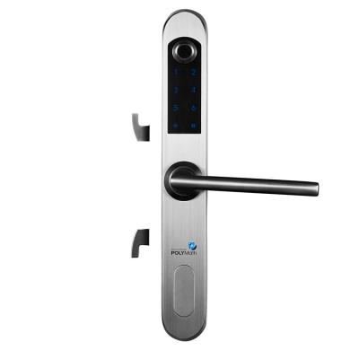 China Blue tooth Network Polymath Fingerprint Password WiFi All-in-One Steel Smart Lock for sale