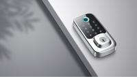 China Outdoor Fingerprint Door Lock with Smart Security Key and Memory Card Functionality for sale