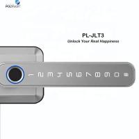 China Stylish Zinc Alloy Fingerprint Door Lock with Tuya Wifi App Unlock Method Fingerprint for sale